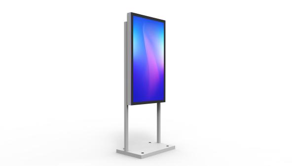 Quality 55 inch Outdoor LCD Signage Advertising Totem Media Player Digital Signage with for sale