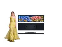 Quality 24 Inch Stretched Bar LCD Display Ultra Wide Bar Type Display Wall Mounted for sale