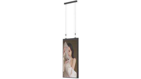 Quality High Brightness Window Digital Signage 2500 Nits Hanging Floor Standing For Shop Store for sale