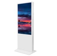 China Double Screens Touch Screen Kiosk with 2K Resolution and 350 Cd/m² Brightness for Indoor Digital Signage for sale