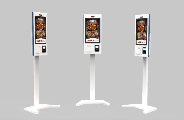Quality 21.5 Inch Android LCD Self-Order Payment Kiosk for McDonald's Restaurant POS System with Printer & Ordering Software for sale