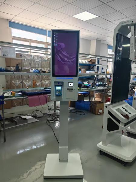 Quality self-service Ordering/payment kiosk 22 27 32 43 Inch Fast Food Micros self Ordering kiosk for sale