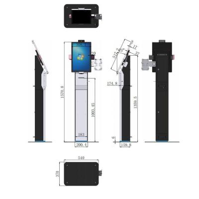 China Self-Service Ordering Kiosk for Retail Pharmacy POS with Barcode Scanner Android Software for sale