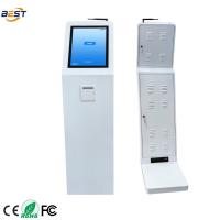 China LCD Touch Screen Queue Management System Ticket Dispenser Machine With Multiple Languages Thermal Printing for sale