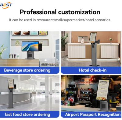 China Stylish Interactive Touch Screen Vending Machine with 8GB DDR3 Ram and 178°/178° Viewing Angle for sale