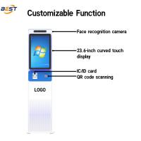 China Interactive POS Kiosk with 4K Clarity Display 50,000-Hour Lifespan and 10-Point Capacitive Touch for Self-Service Ordering for sale