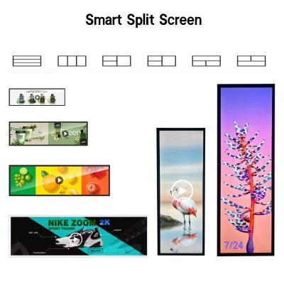 China Stretched Bar LCD Display from 16.2 Inch for sale