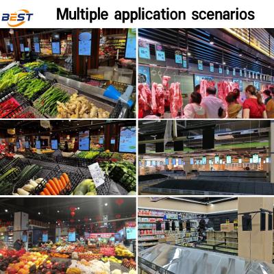 China 10.1 Inch LCD Electronic Shelf Label with 200-220cd/m² Brightness and 1280x800 Resolution Digital Price Tag for sale