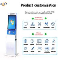 China 1920X1080 Resolution Self-Service Ordering Kiosk with Capacitive Touch 10 Point and Modular Add-Ons for sale