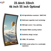 China 1920X1080 Resolution Self-Service Ordering Kiosk with Capacitive Touch 10 Point and Modular Add-Ons for sale