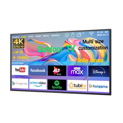 China Outdoor TV IP55/IP66 Waterproof All-Weather Commercial Digital Signage Display for sale