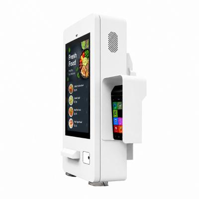 China Outdoor Self-Service Ordering Kiosk 10-Point Capacitive Touch Screen Anti-Explosion Glass for sale