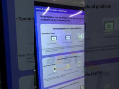 32 43 55 pulgadas Indoor LCD Display de publicidad piso de pie Digital Signage Display OEM ODM