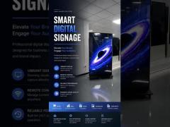 4K Double Sided Digital Display Ultra Slim High Brightness