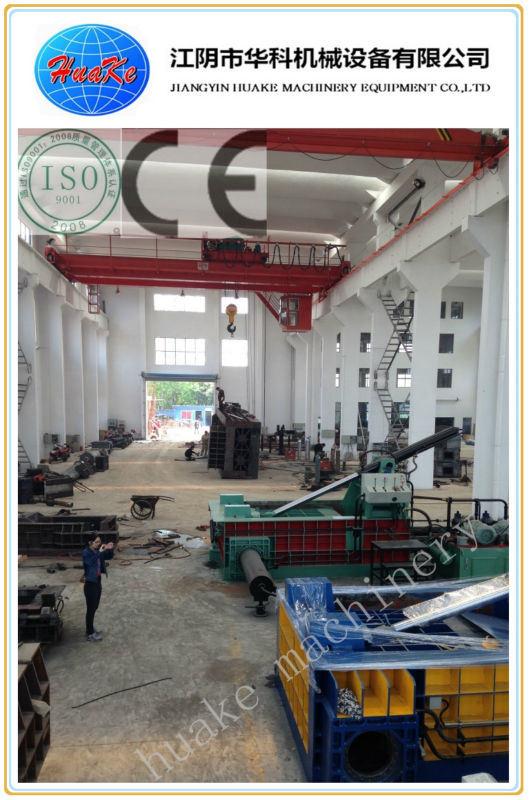 Pressa per balle idraulica della stampa del metallo di Y81series 160tons
