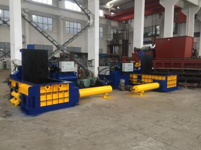 China 160 Ton Force Aluminium Scrap Press Machine with PLC Automatic Control for 300×300 mm Bale Size for sale