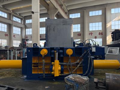 China 315 Tons Power Hydraulic Scrap Baler with Adjustable Bale Length and PLC + Remote Control for Metal Recycling for sale