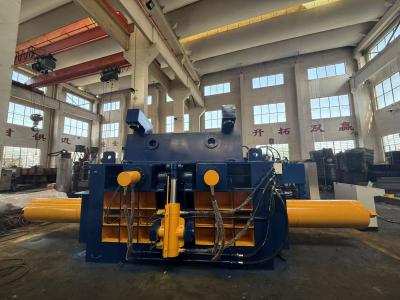China 315 Tons Power Industrial Metal Baler with Fast Cycle Time and PLC Control for High-Throughput Scrap Recycling for sale