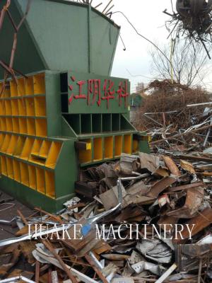 China QSW-800 Hydraulic Scrap Metal Box Shear with 8000kN Cutting Force, PLC Automatic Control, and 9-12 Tons/Hour Throughput for sale