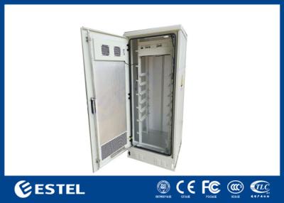 do armário exterior das telecomunicações da ventilação do fã 42U estação base impermeável de uma comunicação de Dusproof