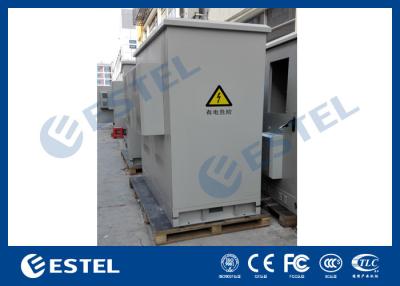 China Two Front Doors Outdoor Rack Enclosure BTS Cabinet With Mixed Working Fluid Heat Exchanger for sale