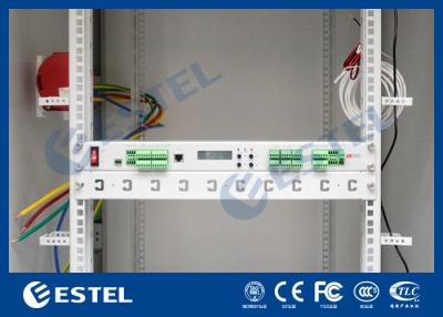 China Aluminum Steel Thermostatic Outdoor Power Cabinet Cutomized 900×900×2100 mm for sale