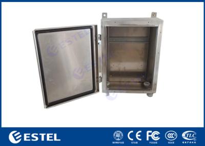 China 5052 Aluminum Alloy External Telecoms Cabinet Primary Color Brushed IP65 Waterproof for sale