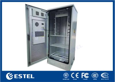 China Armário para equipamento externo montado no chão parede única 20U à prova d'água rack de 19 polegadas à venda
