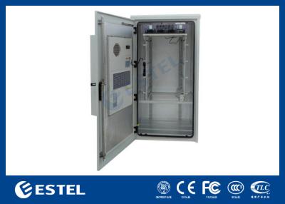 Chine Armoire extérieure 19U avec étagère de batterie et tiroir pour système de redresseur 90A à vendre