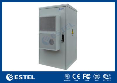 Chine Armoire extérieure 19U avec étagère de batterie et tiroir pour système de redresseur 90A à vendre