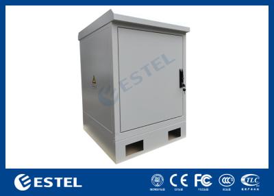 China 17U gabinete de servidor al aire libre con 19 pulgadas de soporte y DC48V ventilador para enfriamiento en venta