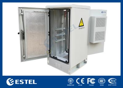 China 24U Cabinet Air Conditioner 650x650x1300 Standard Size With DC48V Cooling And Fan For Cooling for sale