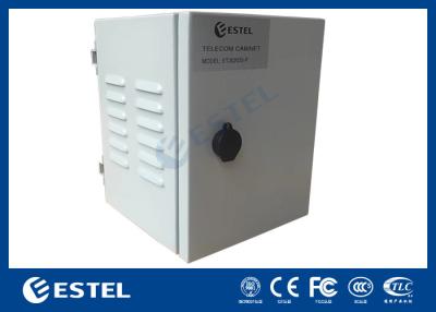 China ET202025-P Outdoor Pole Mount Cabinet With One Front Door Din Rail Cabinet for sale