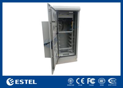 China 32U IP55 Outdoor Integreted Power Cabinet With Power Distribution And Monitoring System for sale