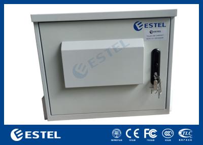 China 19 Zoll 9U Internal Dimension Outdoor Telecom Schrank mit zwei AC220V 50Hz Ventilatoren ET6060500A-9U zu verkaufen