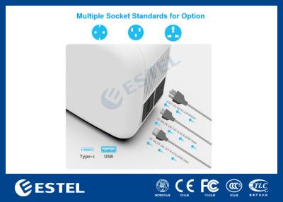 Cina ESTEL eCandle 1KWH Stazione elettrica portatile LiFePO4 Batteria Carica solare 300W Output UPS Backup in vendita