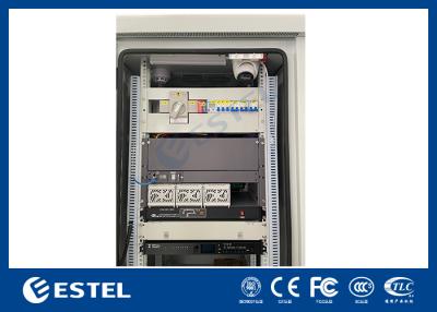 China Galvanized Sheet Outdoor Telecom Cabinet with ATS Battery and Camera for Telecom Power System for sale