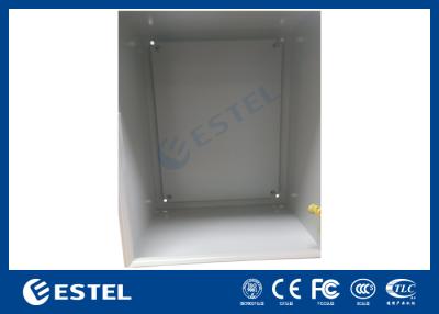 China ESTEL Outdoor Telecom Cabinet Wall Mount Sheet Metal Enclosure Ideal for 5G Micro Base Stations CCTV Monitoring Power Box and Industrial Electrical Control Systems for sale