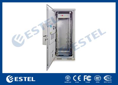 La clôture extérieure thermostatique IP65 33U de Cabinet de télécom a galvanisé le matériel en acier