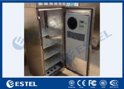 304 Stainless Outdoor Telecom Cabinet IP55 Waterproof Corrosion Resistance