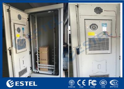 China Recinto al aire libre del soporte de estante de 19 pulgadas para la estación base de enfriamiento del cambiador de calor en venta