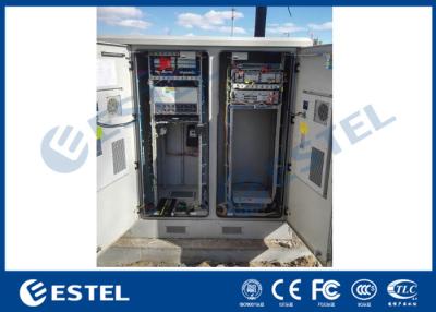 Китай Гальванизированная стальная на открытом воздухе емкость 19" приложения 1000w сети охлаждая устанавливающ шкаф продается