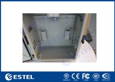 China Pole Mounted Wall Installed IP55 Traffic Control Enclosure With Back Plate And Din Rail for sale