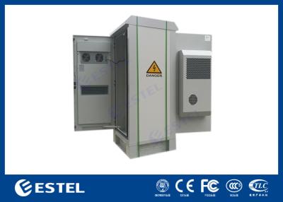 Китай Шкаф 33U IP55 телекоммуникаций теплообменного аппарата двойной охлаждая на открытом воздухе продается