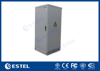 China Anti Corrosion IP55 32U Outdoor Communication Cabinets For Residential Area for sale