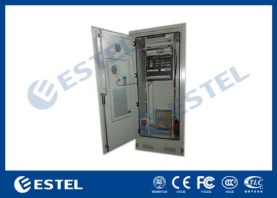 Китай 42U теплообменный аппарат шкафа телекоммуникаций 19 дюймов на открытом воздухе охлаждая двойную стену изолировало продается
