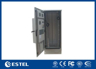 China 32U 19 Zoll-Telekommunikations-Kabinett im Freien mit dem Klimaanlagen-Abkühlen zu verkaufen