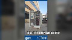 Hybrid energy telecom power cabinet