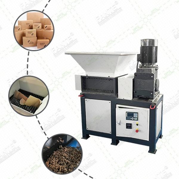 Quality FANTE High Output Small Paper Shredder for Processing Carton Sheets Magazines and Paper Scrap in Small Business Settings for sale