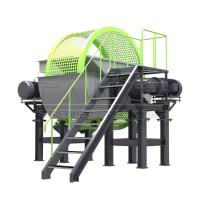 Quality Car Truck Tire Shredder Machine Tyre Cutting Machine Tyre Shredding Equipment for sale